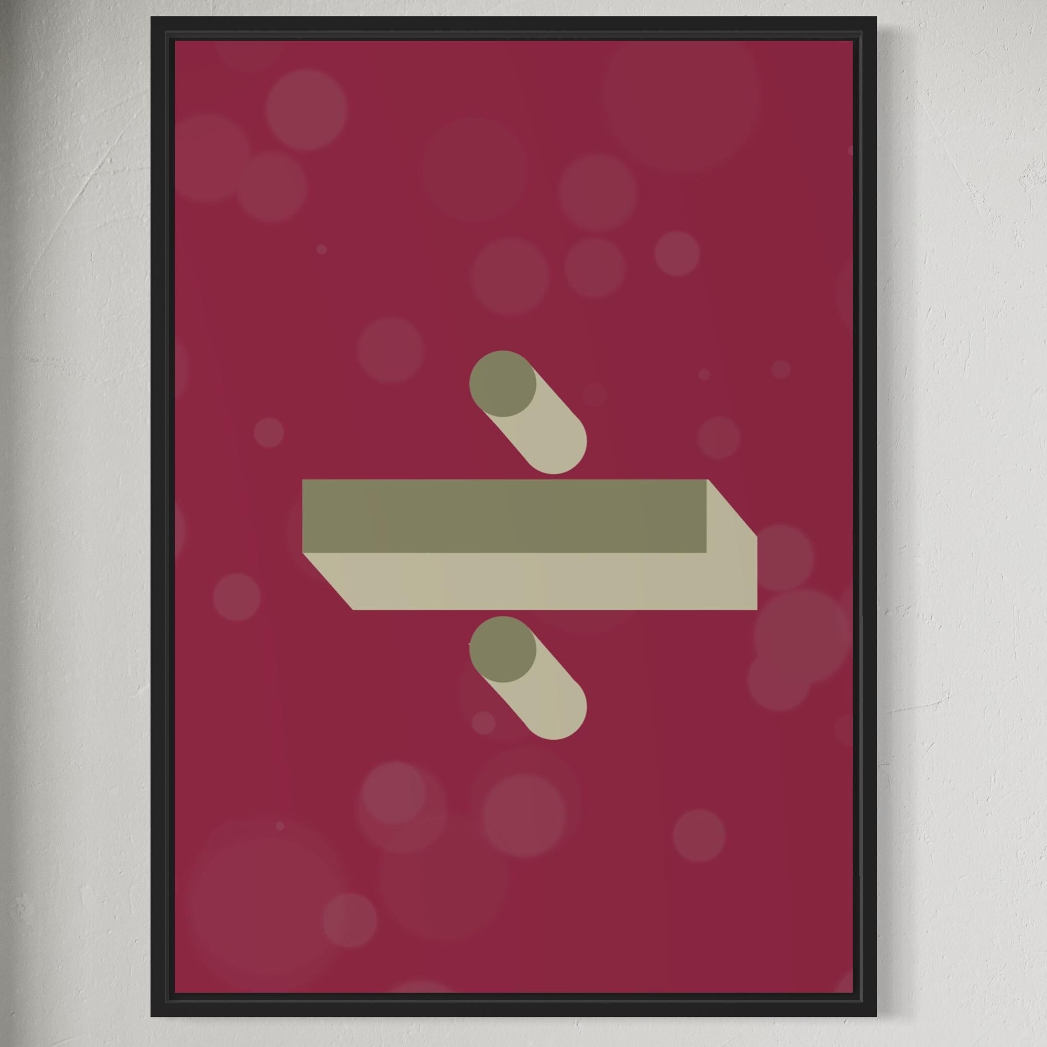 Math Operations Symbols Poster Set | Addition, Subtraction ...