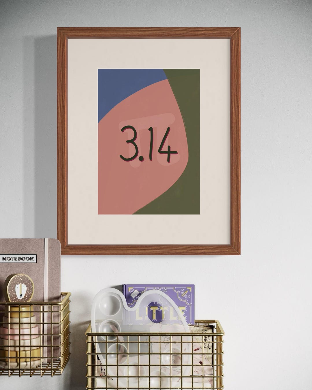 Pi Digital Print Artwork Poster for Maths Lover - Etsy
