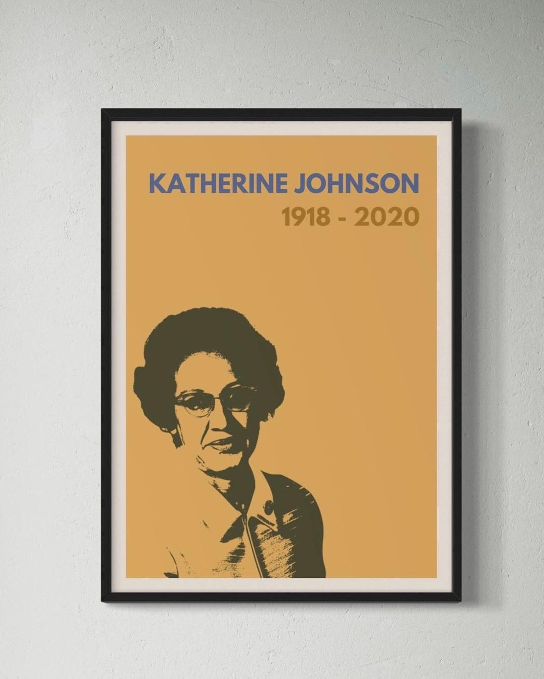 Katherine Johnson NASA Print | Women in STEM Classroom Decor (digital ...