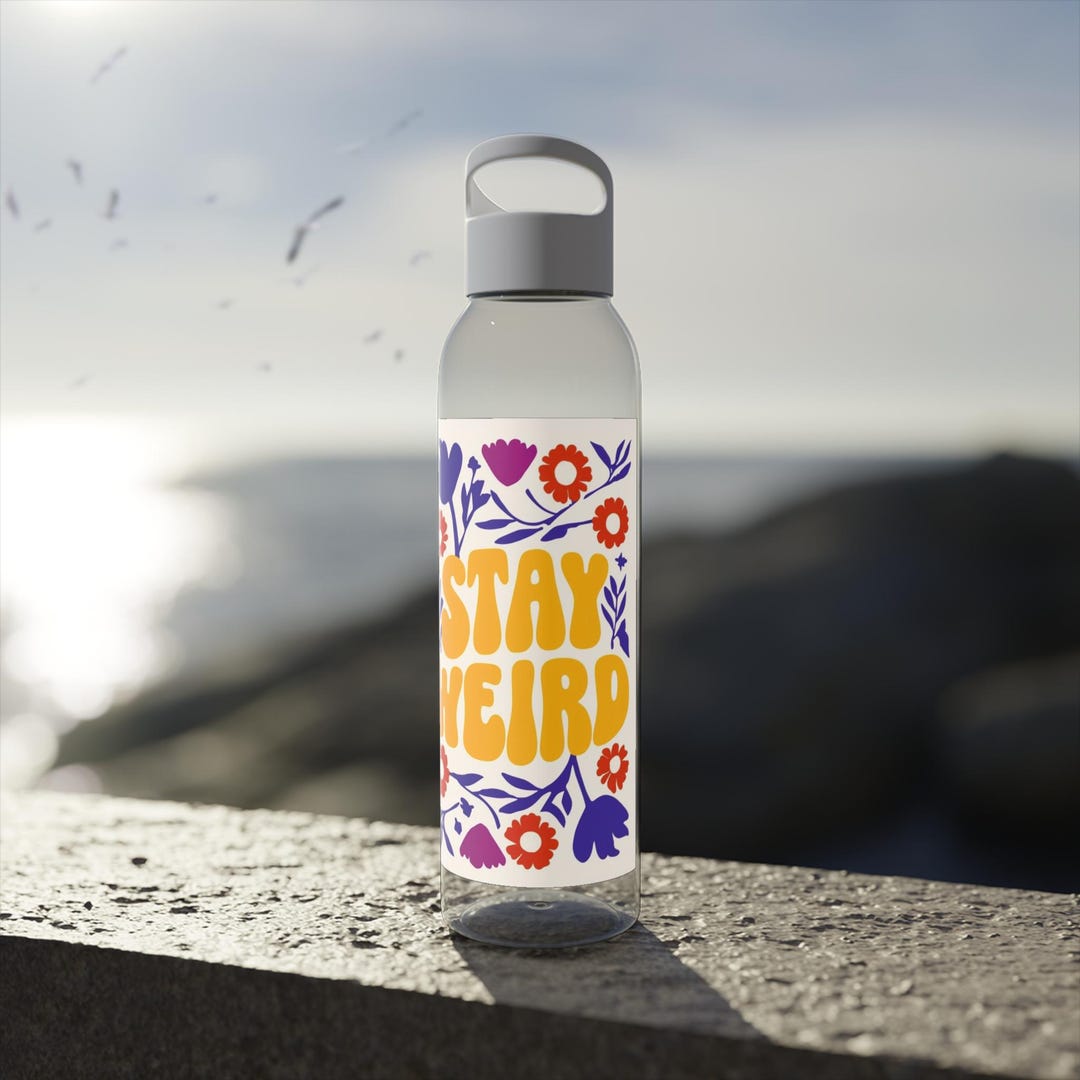 Stay Weird Water Bottle - Etsy