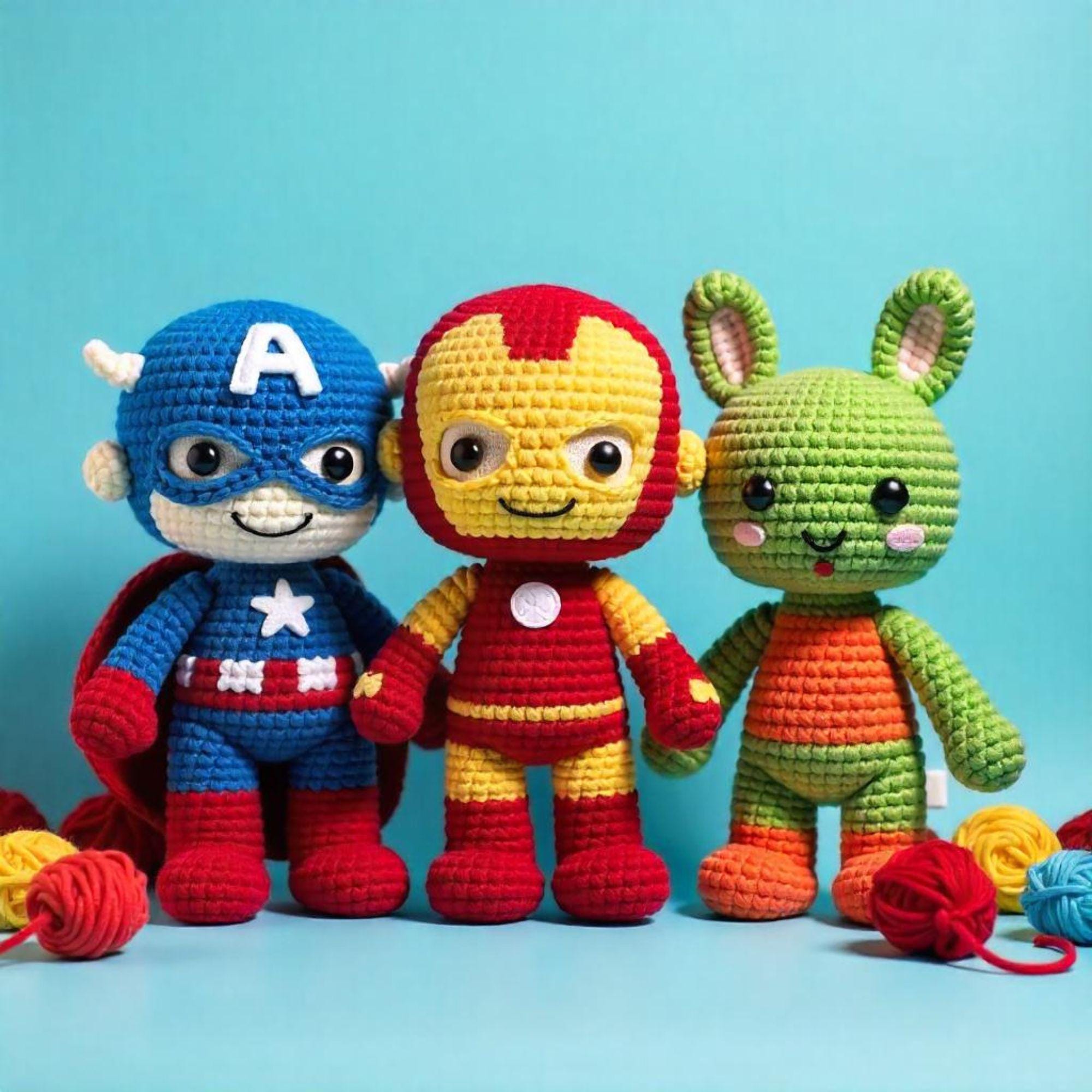 110 Cartoon Crochet Pattern Bundle, Amigurumi Characters, Princess and ...