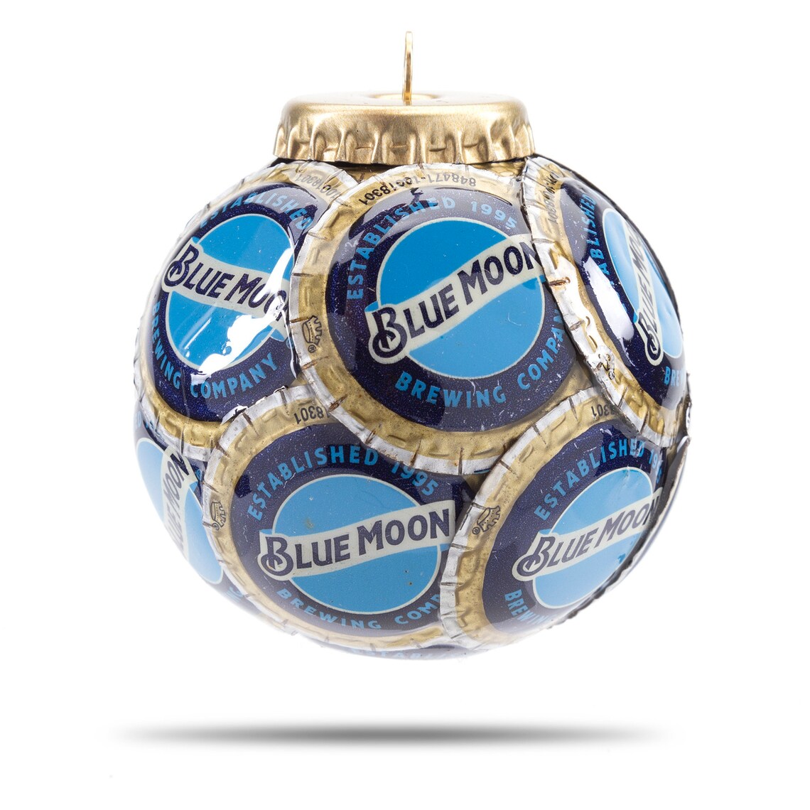 Blue Moon Bottle Cap Ornament - Etsy