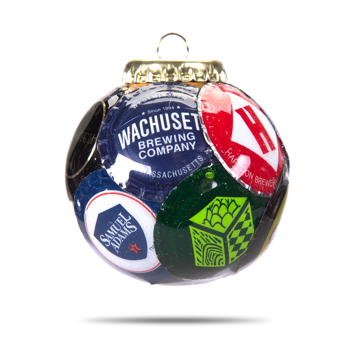 Massachusetts Breweries Bottle Cap Ornament - Etsy