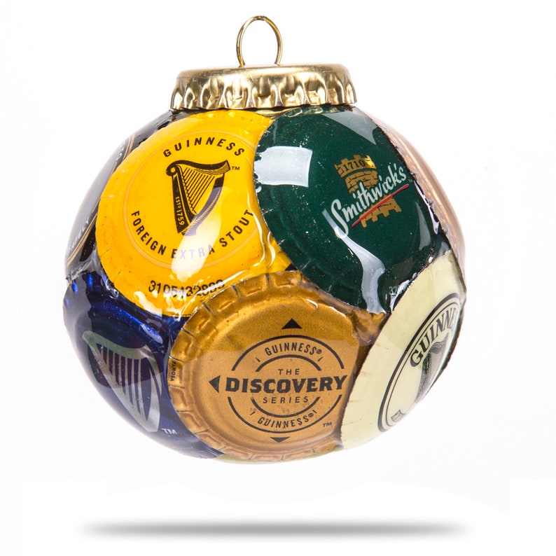 Irish Beer Bottle Cap Ornament - Etsy