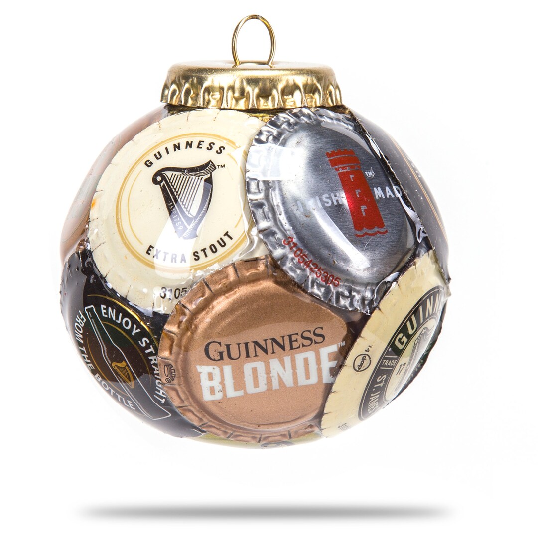 Irish Beer Bottle Cap Ornament - Etsy