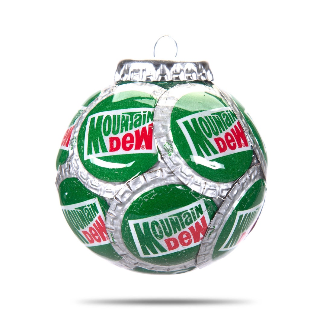 Mountain Dew Bottle Cap Ornament - Etsy