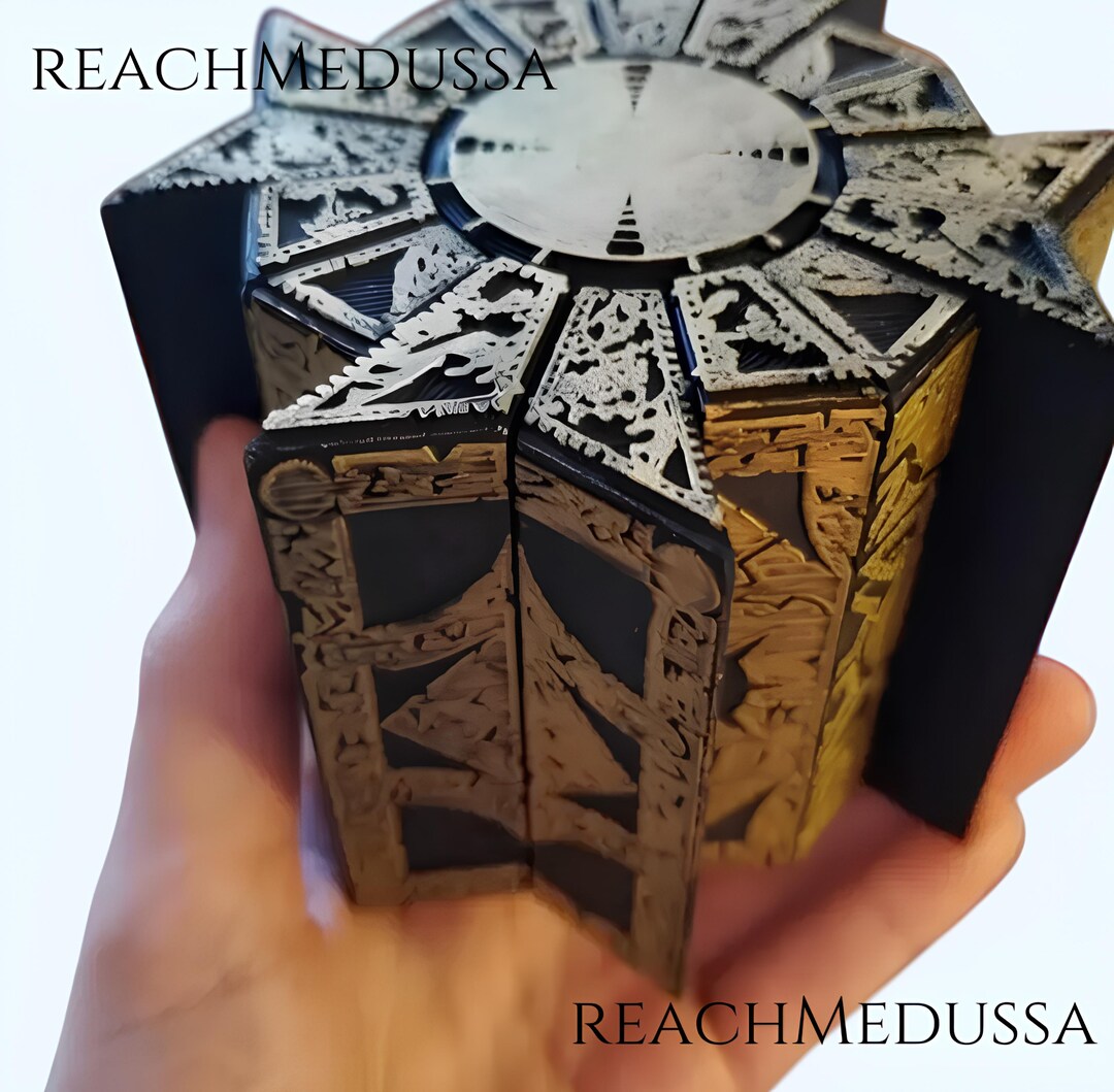 Sci-fi Handmade Hellraiser Lemarchand Lament Configuration Lock Puzzle Box From Hellraiser Decor ...