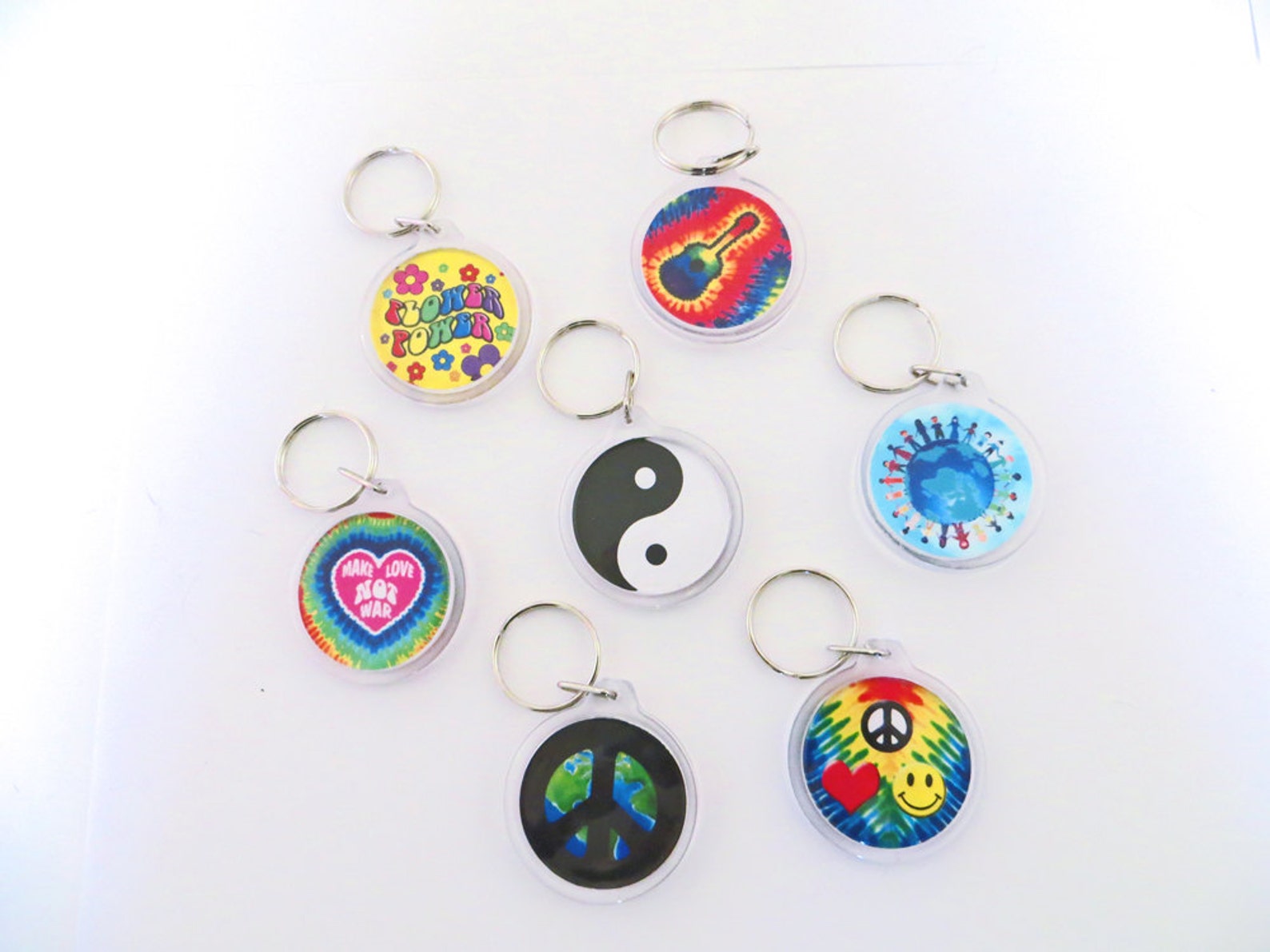 Choose a Groovy Keyring From This Colorful Array of Awesome - Etsy