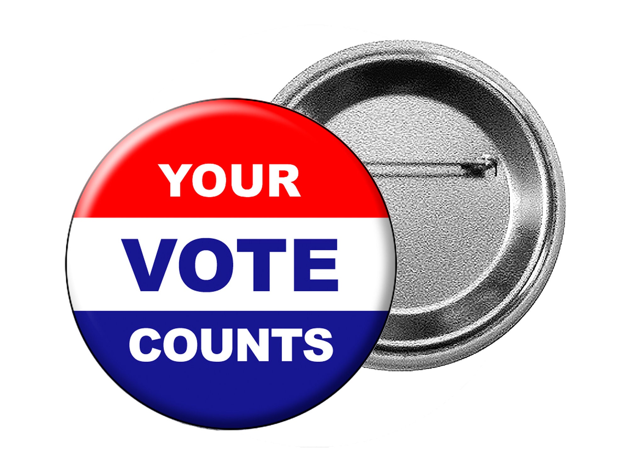 Your Vote Counts Button