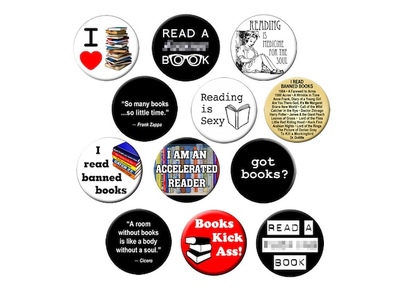 Choose a Reading Magnet For Librarians Students Readers | Etsy