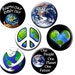 Earth Day Pin Earth Day Every Day High-quality Round 2.25 Inch Pin-back ...