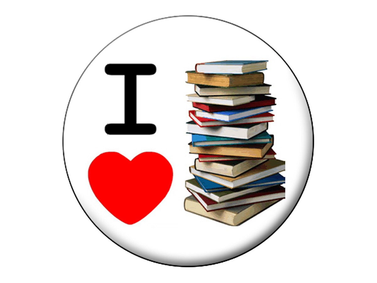 12 Book-lover Pins for Librarians and Book Readers 12 - Etsy