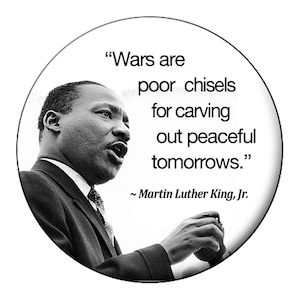 6 Small MLK Pins or Magnets - Pack of 6 Small 1.25" Martin Luther King ...