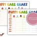 Printable Puppy Care Chart for Kids, Weekly Puppy Care Sheet, Cute Dog ...