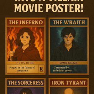 Custom Fantasy Character Card-personalized Collectable Style Portrait ...