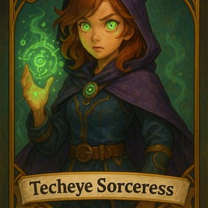 Custom Fantasy Character Card-personalized Collectable Style Portrait ...