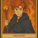 Custom Fantasy Character Card-personalized Collectable Style Portrait ...
