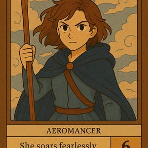 Custom Fantasy Character Card-personalized Collectable Style Portrait ...