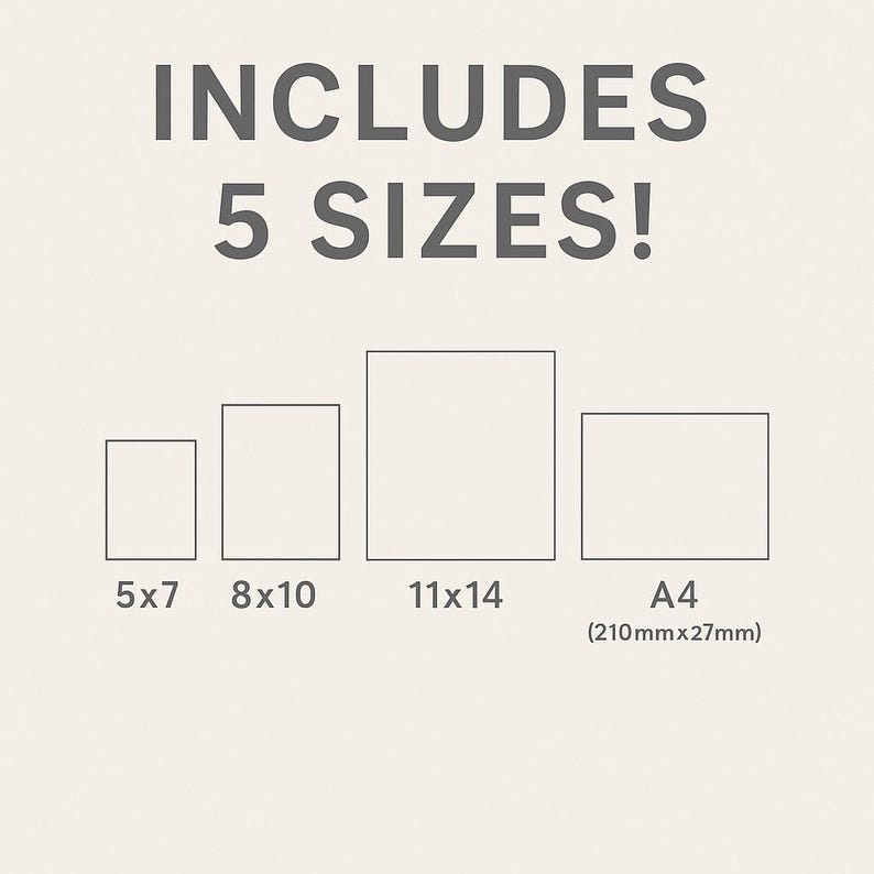 You Are Enough Wall Art – Minimalist Affirmation Print, Self Love Quote ...