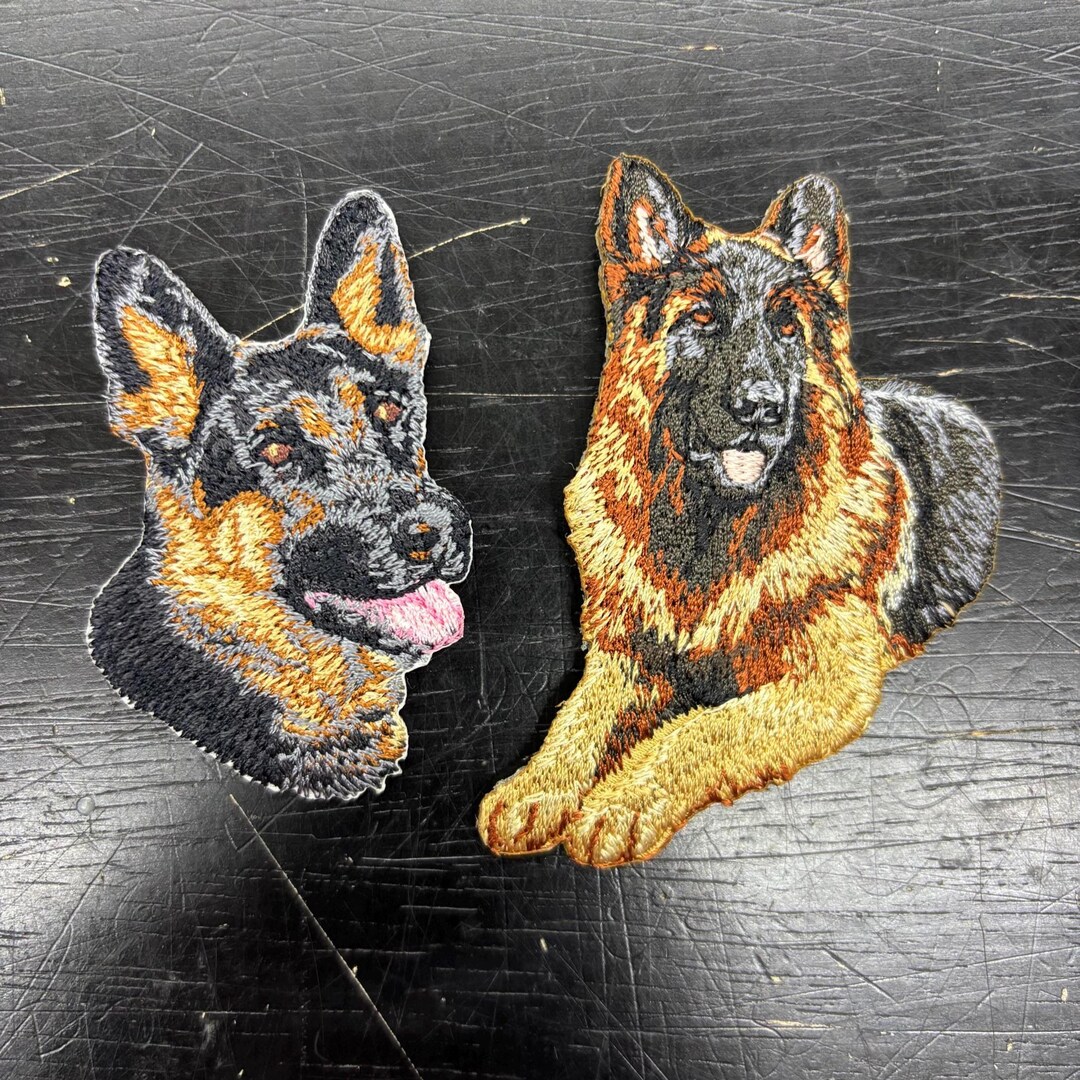 German Shepherd, Hat Patch, Iron On - Etsy