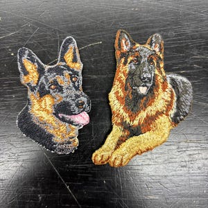 German Shepherd, Hat Patch, Iron On - Etsy