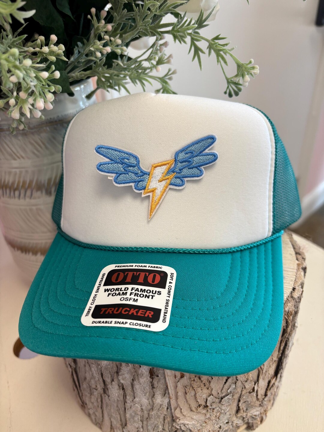 Lightning Bolt With Wings, Hat Patch, Iron On - Etsy