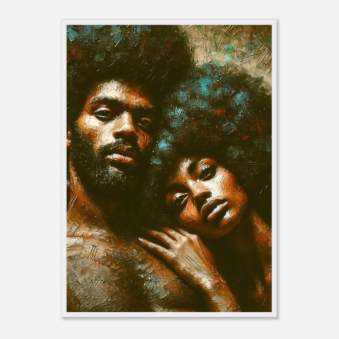 Crown Chemistry Black Love Wall Art - Etsy