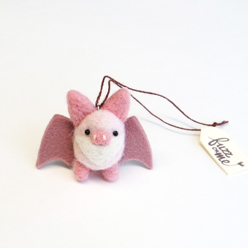 Felted Bat - Etsy