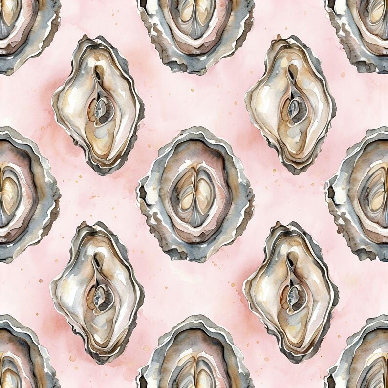 Sexy Pink Oyster Kitchen Apron With Delicate Design, Ideal for Cooking ...