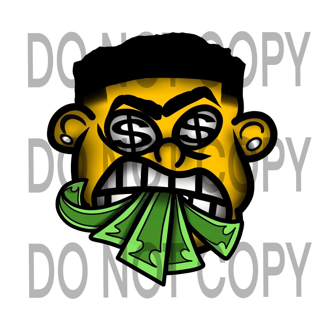 Cartoon Hood Baby PNG: Gangsta Project Design (digital Download) - Etsy ...