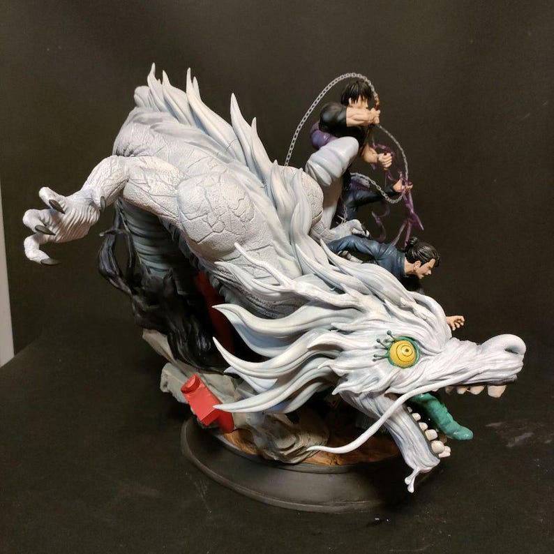 Jujutsu Kaisen Figures, Diorama Geto, Toji, Gojo, Resin Figure ...