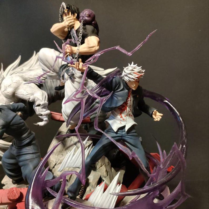 Jujutsu Kaisen Figures, Diorama Geto, Toji, Gojo, Resin Figure ...