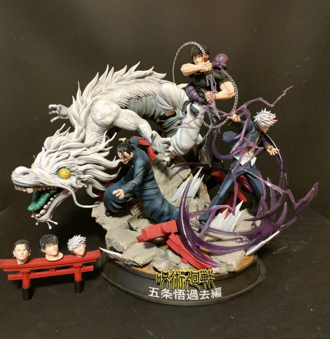 Jujutsu Kaisen Gojo Toji Geto Diorama Action Figure - Etsy