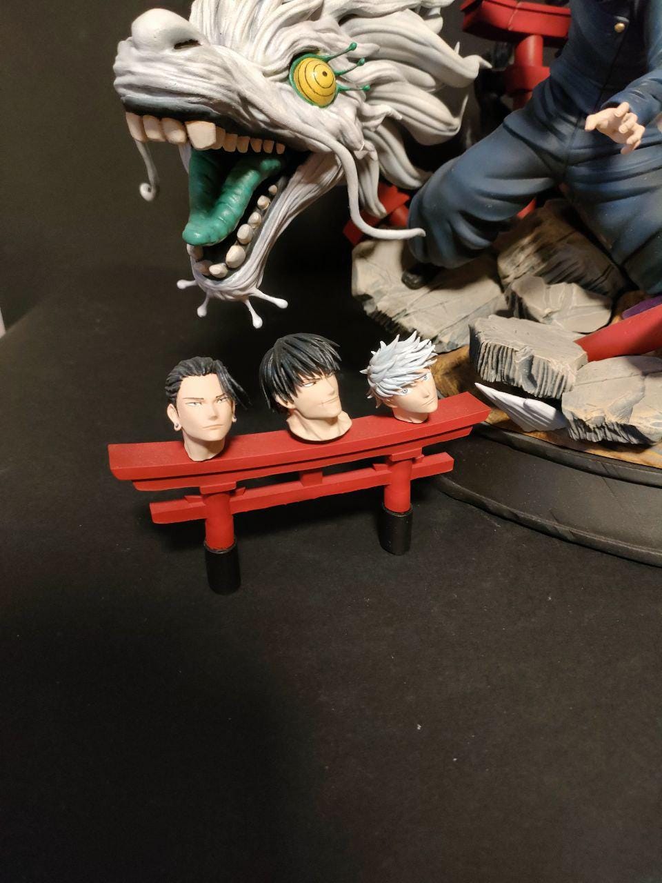 Jujutsu Kaisen Gojo Toji Geto Diorama Action Figure - Etsy