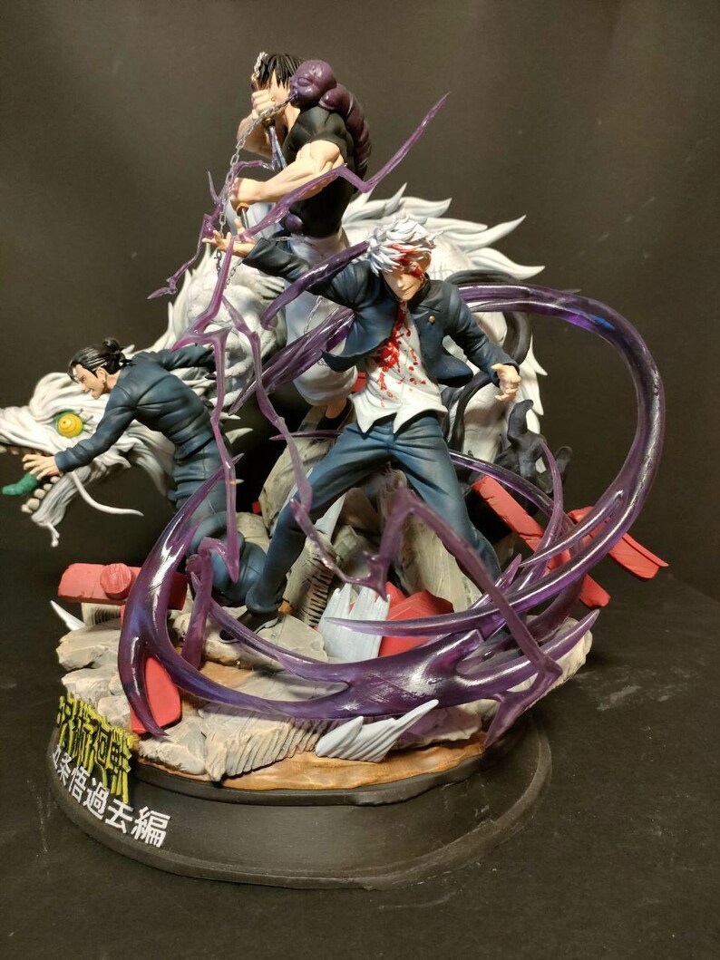 Jujutsu Kaisen Gojo Toji Geto Diorama Action Figure - Etsy
