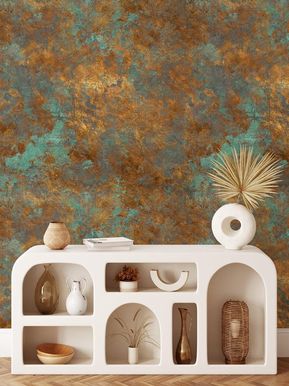Copper Peel And Stick Wallpaper