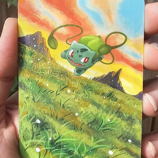 Bulbasaur Full Art Card - Etsy