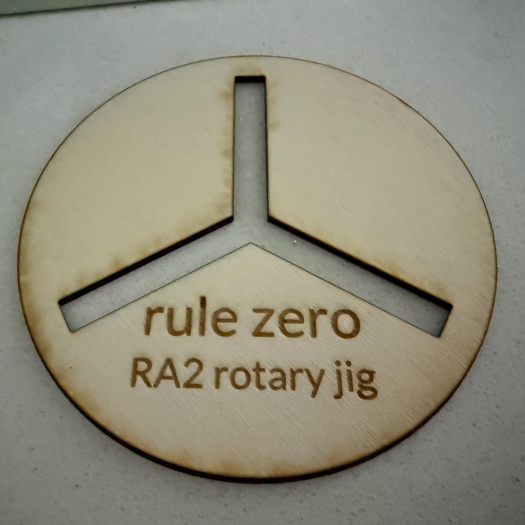 Xtool RA2 Pro Rotary Chuck Guide Template for Aligning Items Perfectly ...