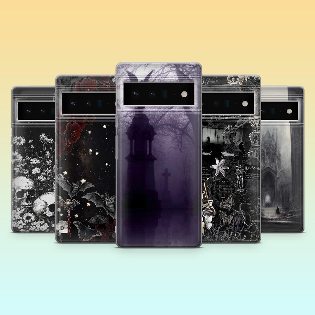 Goth Phone Case Dark Academia Aesthetic Cover for Google Pixel 10pro ...