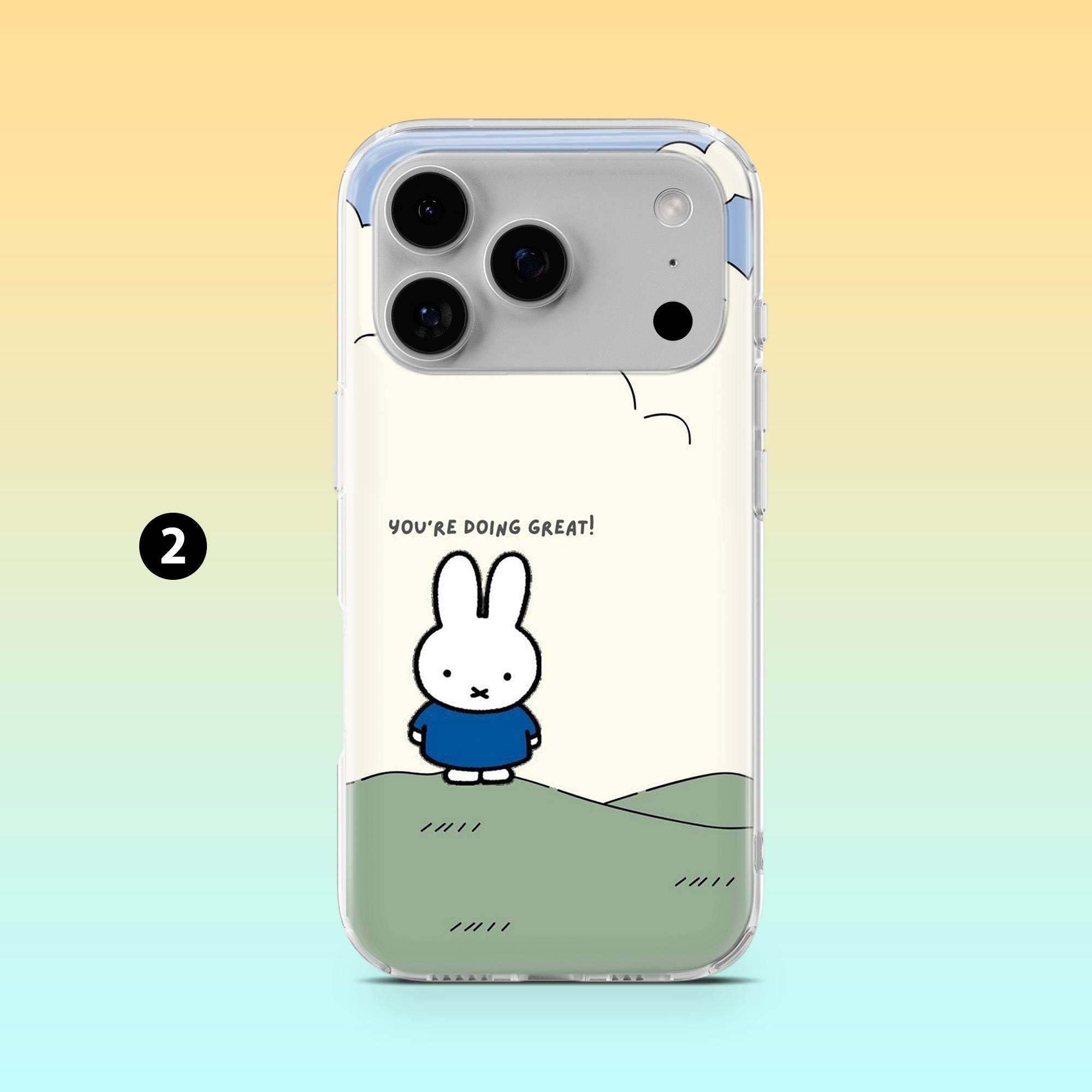 Cute Miffy Phone Case Kawaii Bunny Cover for iPhone 17, 17pro, 17 Pro ...