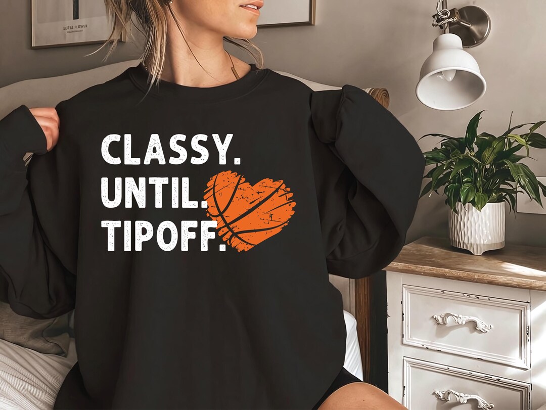 Classy Until Tip off Svg Png, Basketball Girl Png, Sports Cheer Mom Svg ...