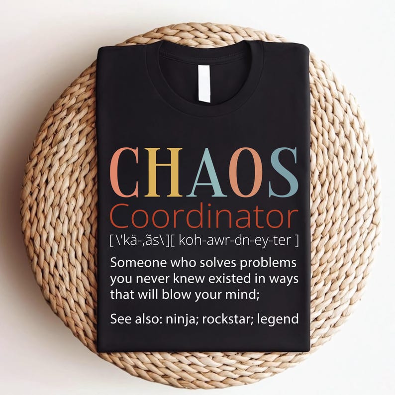 Chaos Coordinator Definition SVG: Funny Momlife Design (digital ...