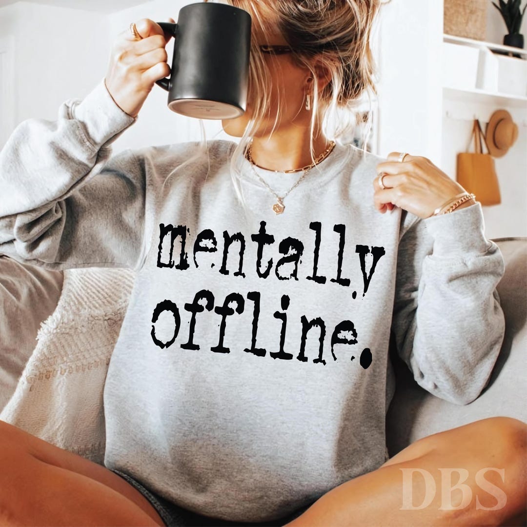 Mentally Offline PNG: Sarcastic Typewriter Font (digital Download) - Etsy