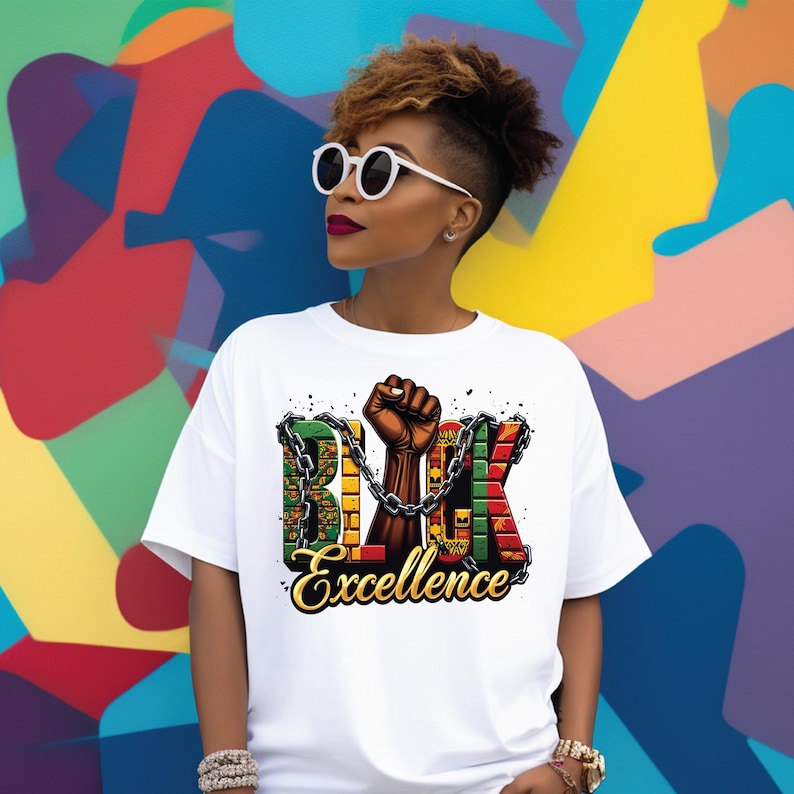Black Excellence PNG: Black History Month, Juneteenth SVG (digital ...