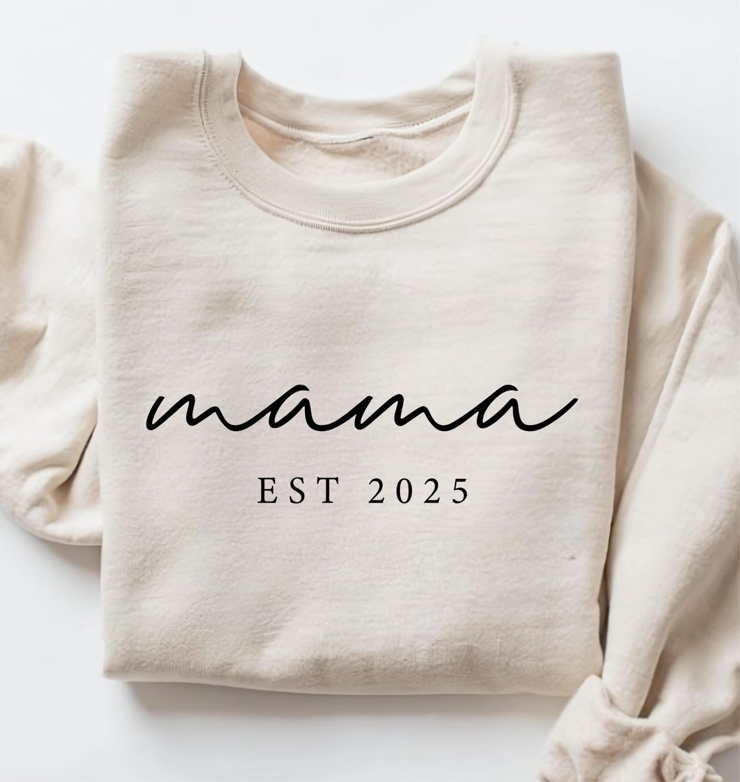 Personalized Mama Est. Year SVG | Mother's Day Gift (digital Download ...