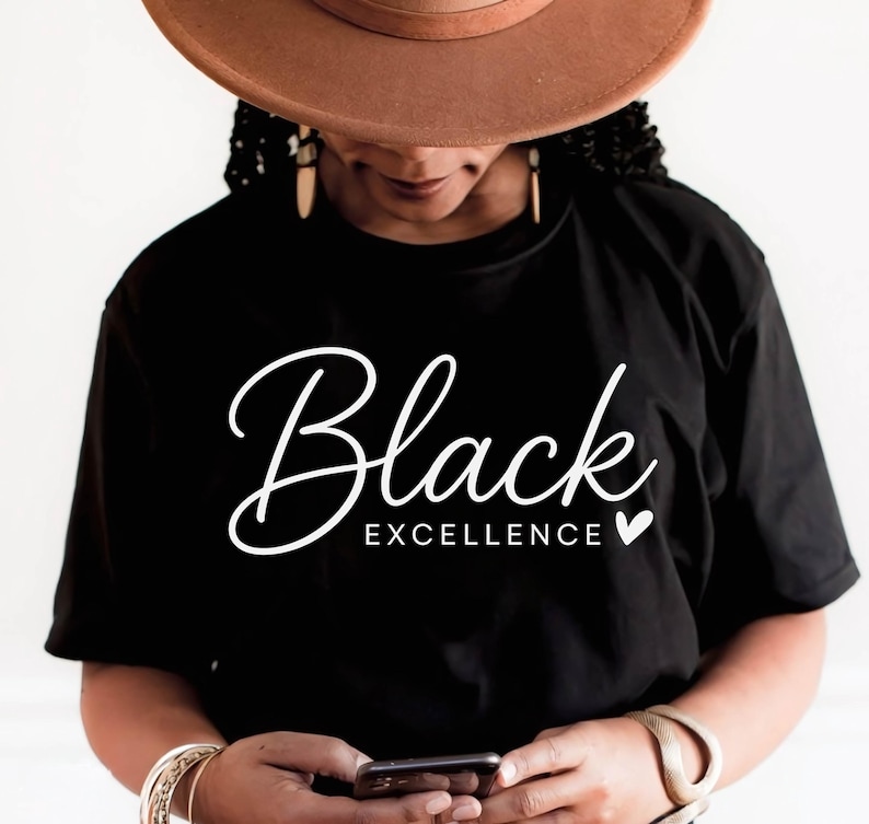 Juneteenth Black Excellence SVG PNG, Freedom Day Shirt Graphic, Afro ...