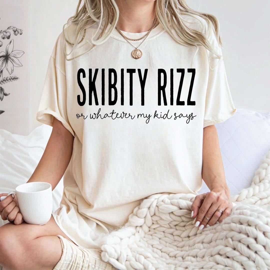 Skibity Rizz or Whatever My Kid Says PNG Funny Mom Svg Skibidi Toilet ...