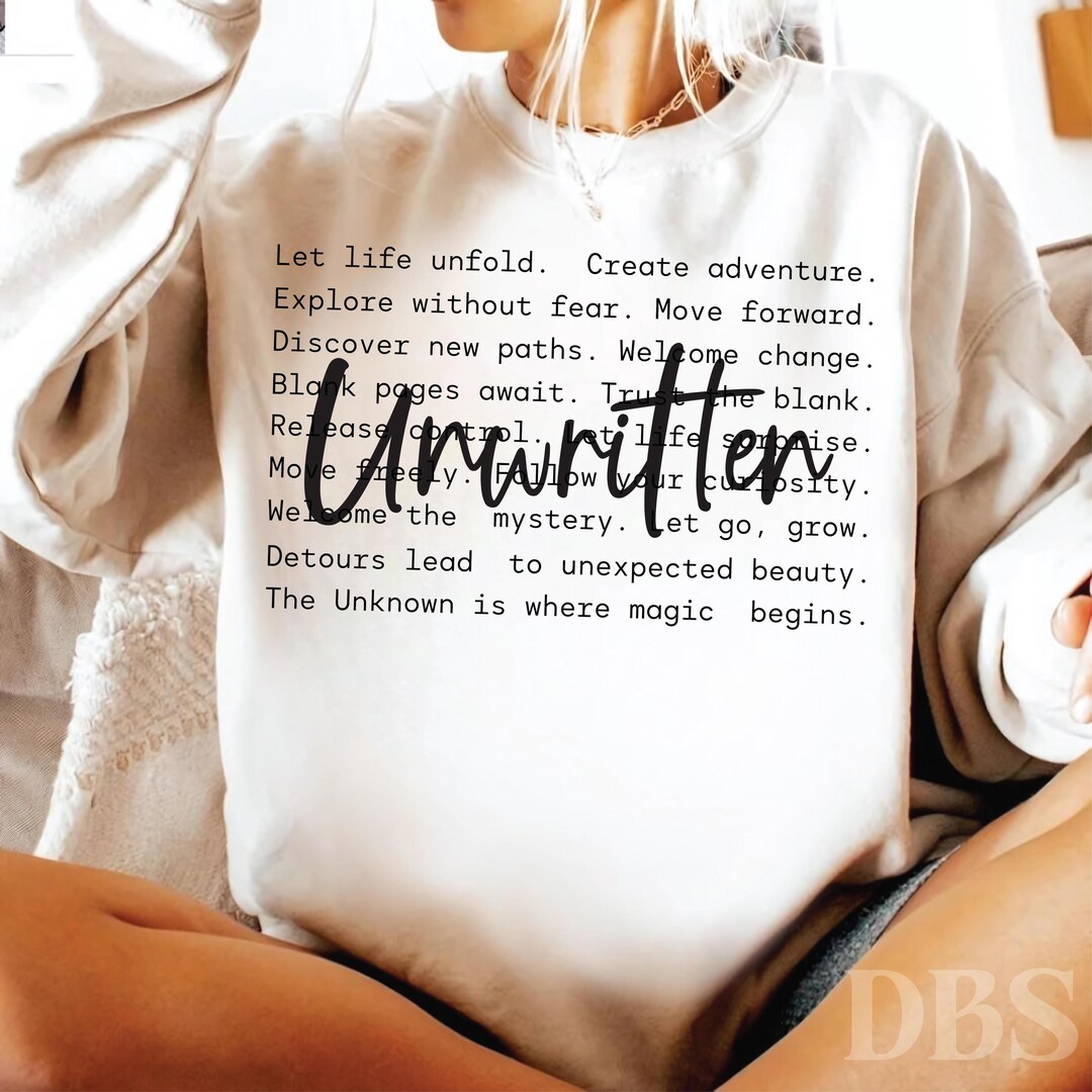 Unwritten Words SVG PNG | Motivational Quote Design | Mental Health ...