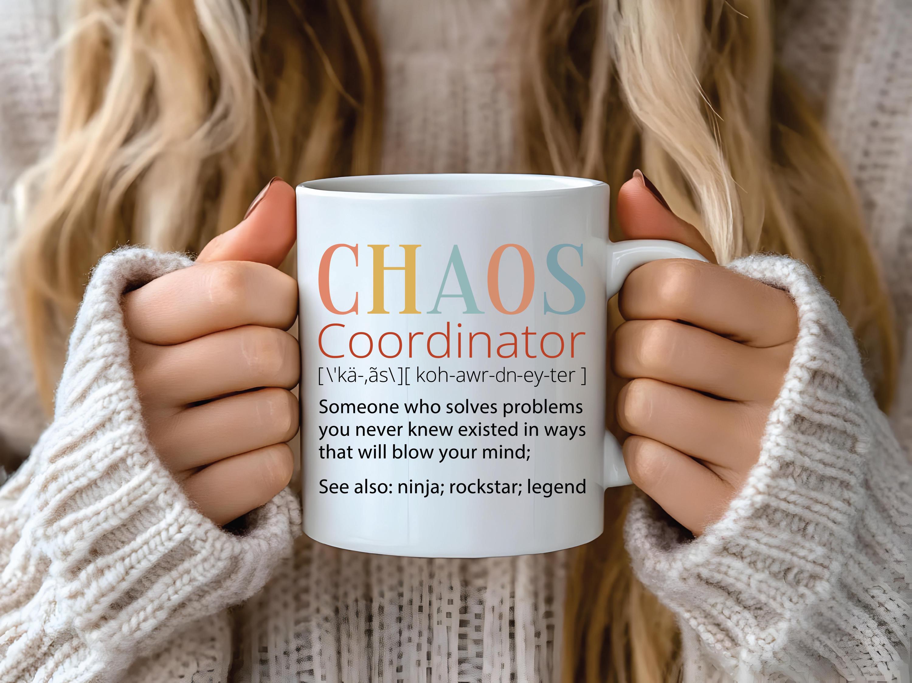 Chaos Coordinator Definition SVG: Funny Momlife Design (digital ...