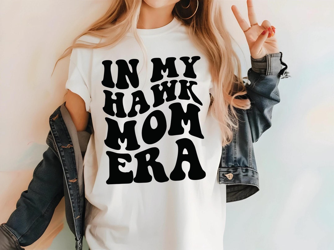 In My Hawk Mom Era Svg Png, in My Hawks Era SVG, PNG, Team Mascot ...